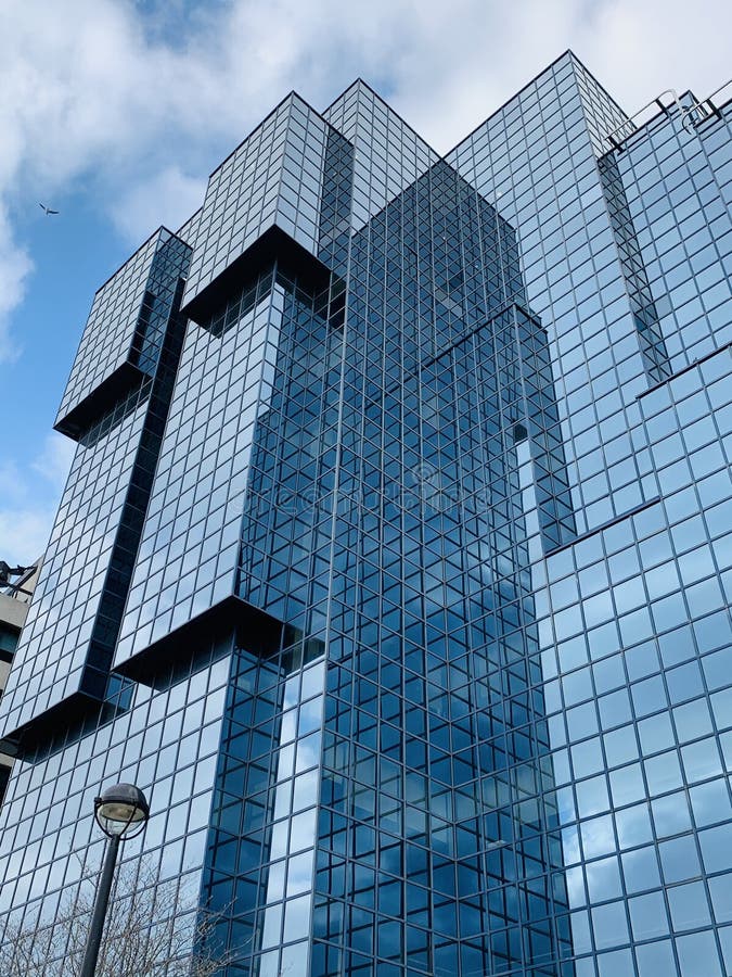 Modern Architecture in Central London with Office Buildings Editorial ...