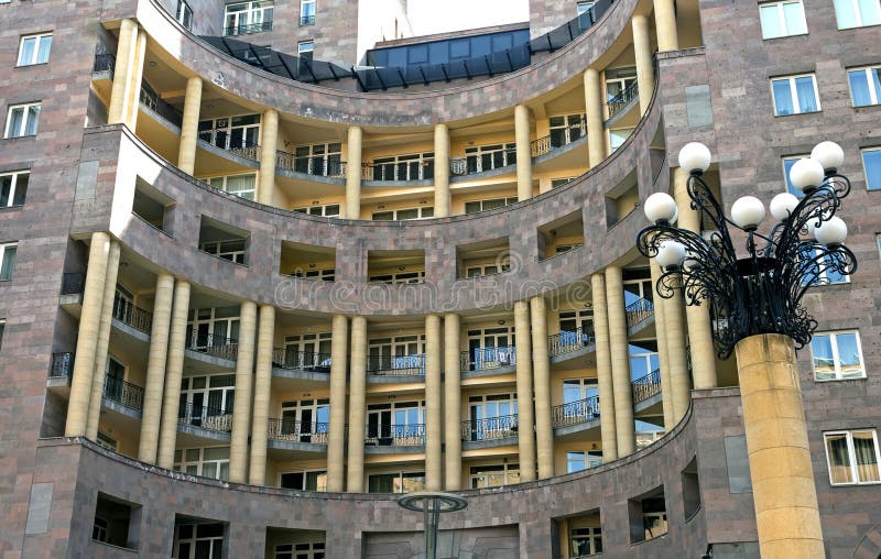 Modern Architecture Of Yerevan, Armenia Stock Image - Image of modern ...
