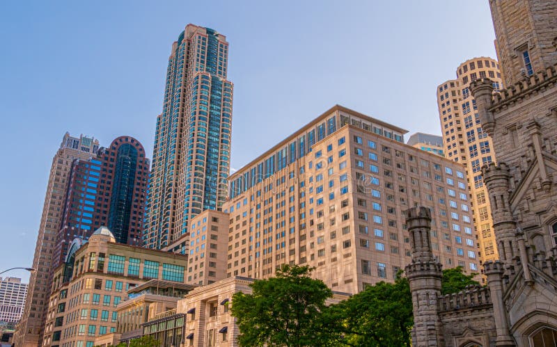 Modern Architecture in Chicago - CHICAGO, USA - JUNE 12, 2019 Editorial ...