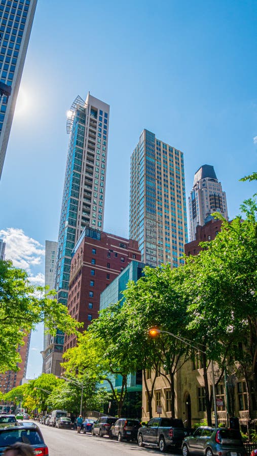 Modern Architecture in Chicago - CHICAGO, USA - JUNE 12, 2019 Editorial ...