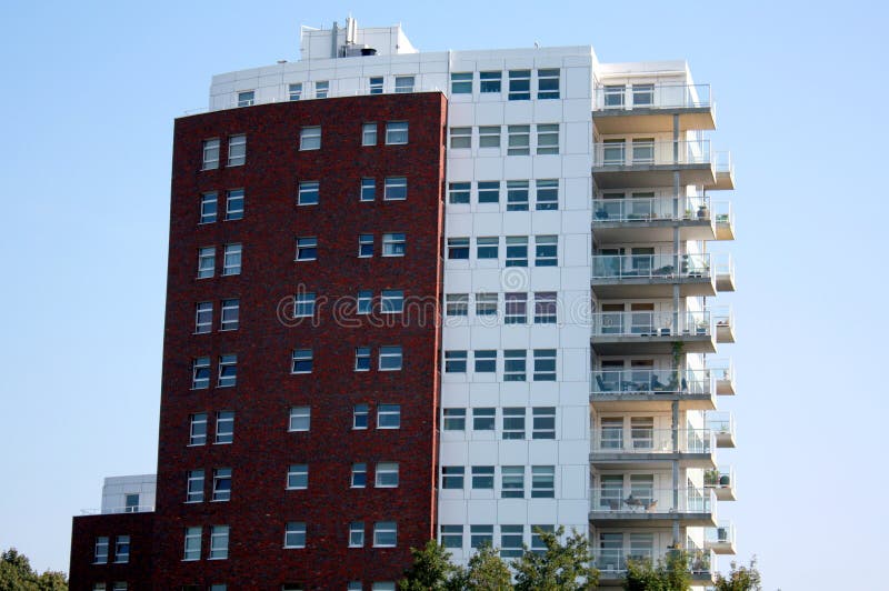 Modern architecture stock photo. Image of groningen - 251805172