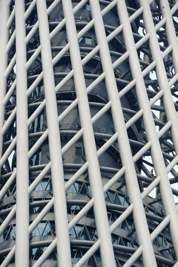 Modern Architecture Closeup Stock Image - Image of tower, building ...