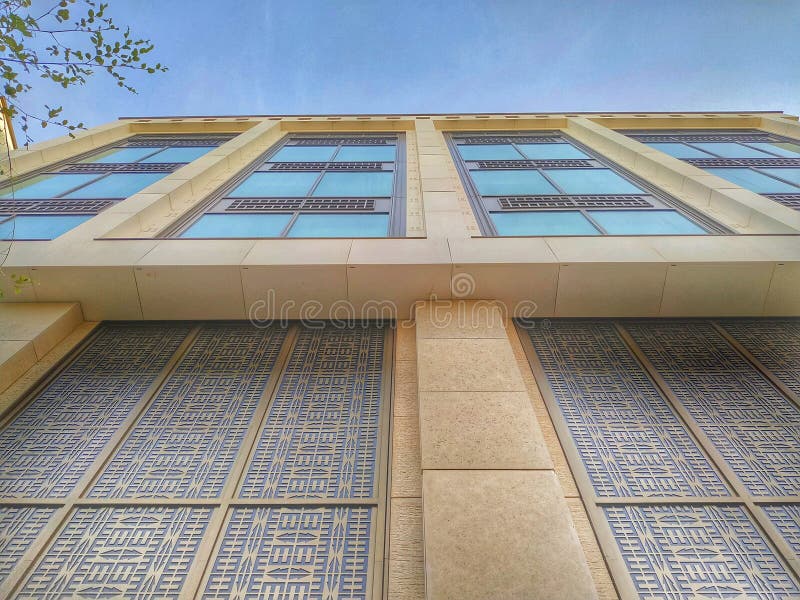 Modern Architecture Design, Muscat, Oman Stock Image - Image of ...