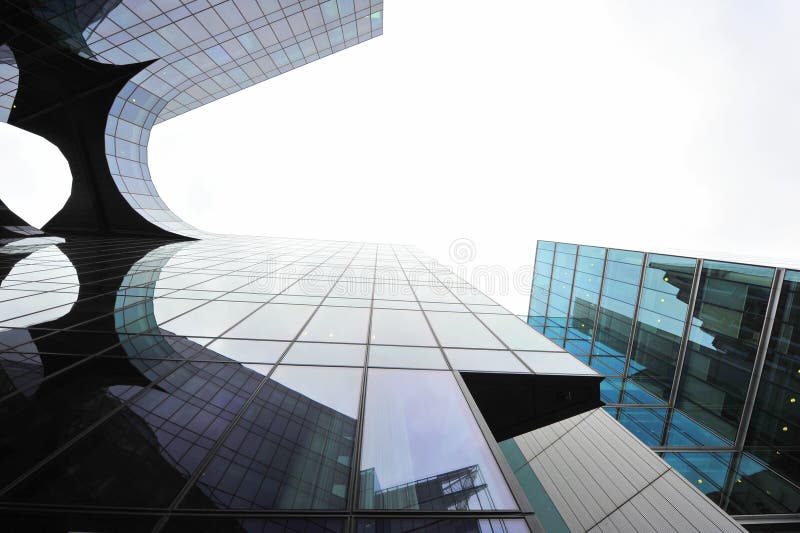 Modern Architecture Details - Glass Buildings Stock Image - Image of ...