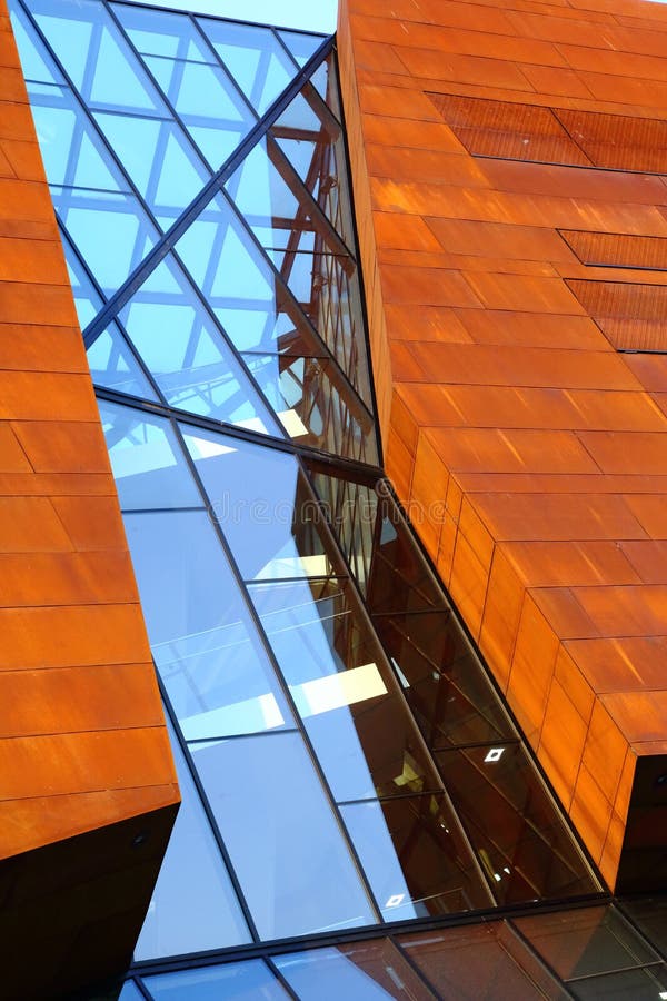 Modern architecture stock image. Image of exterior, reflects - 38934953