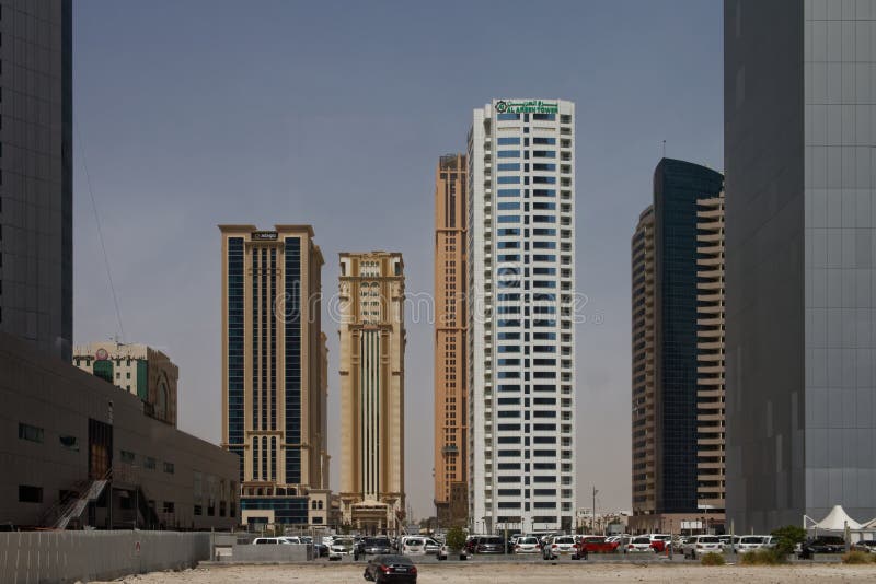 Modern Architecture of Doha, May 2016 Editorial Stock Image - Image of ...