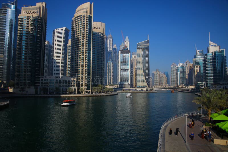 Modern Architecture in Dubai Editorial Image - Image of walkdubai, asia ...