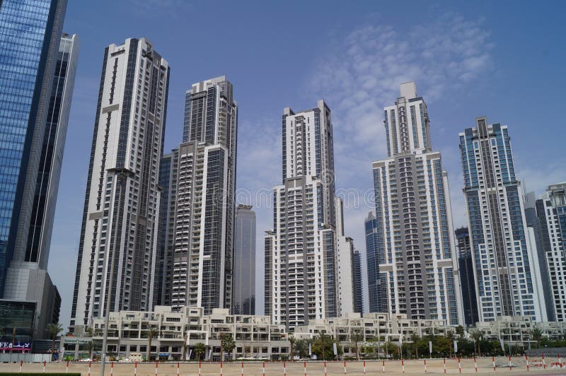 The Modern Architecture of Dubai. United Arab Emirates Editorial Photo ...