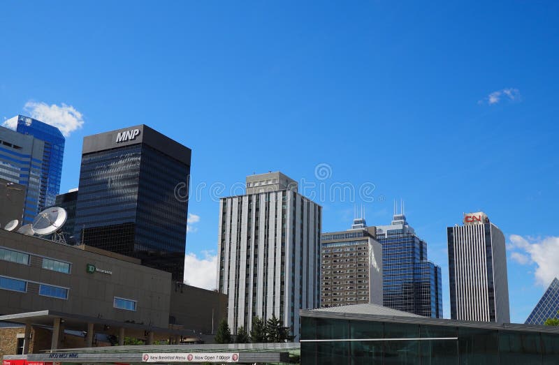 Modern Architecture in Edmonton Alberta Editorial Photo - Image of ...