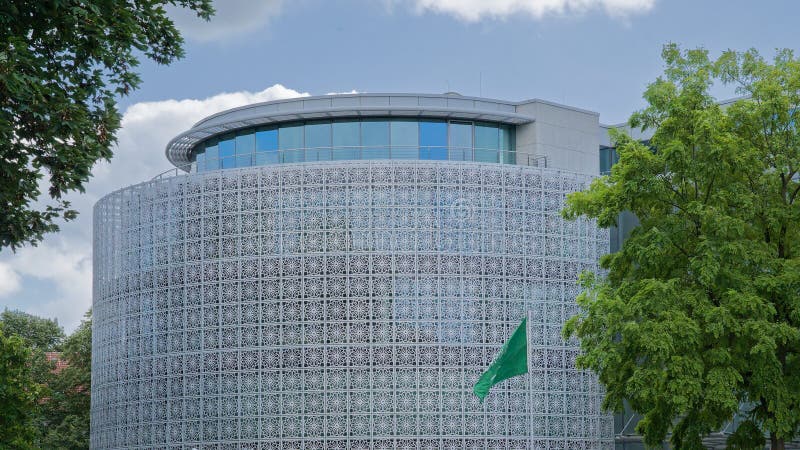 Embassy of Saudi Arabia in Berlin Editorial Image - Image of geometry ...