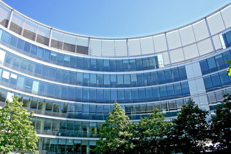 Modern Architecture, Europe. Stock Photo - Image of building, curve ...