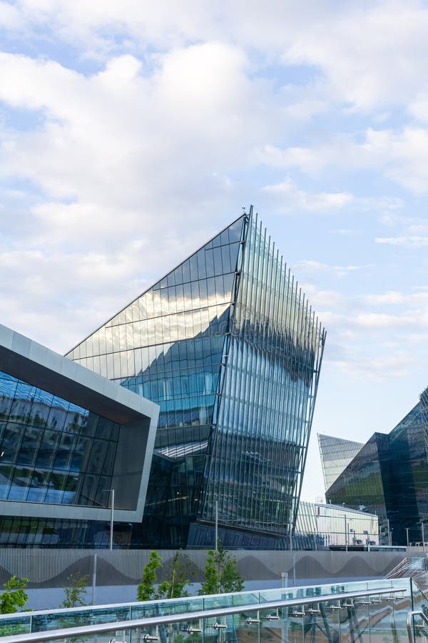 Modern Architecture, Facade Elements of Contemporary Building Against ...