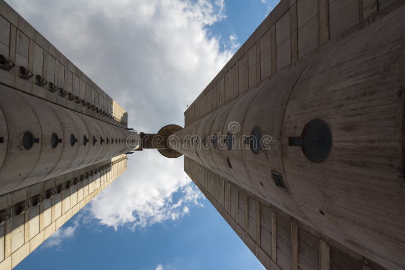 Genex Tower, Belgrade, Serbia Stock Image - Image of belgrade, city ...