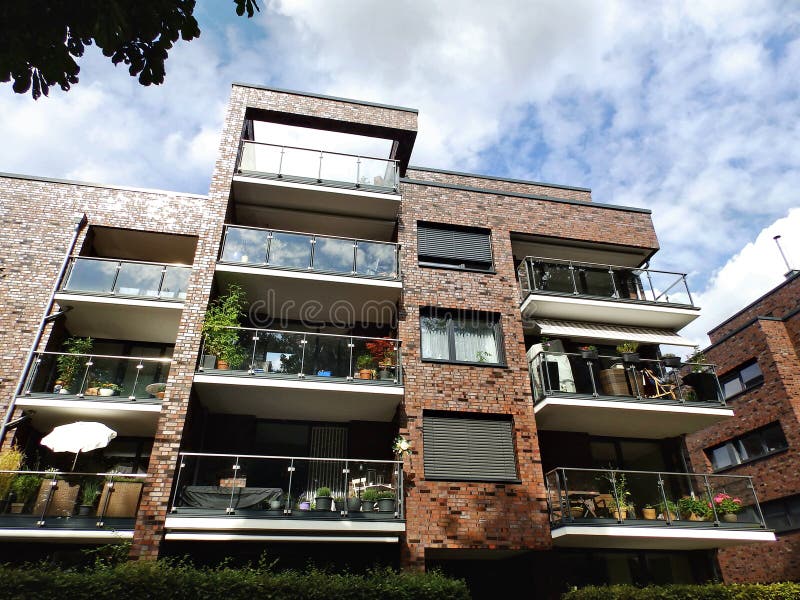 Modern Architecture in Germany Stock Photo - Image of architecture ...