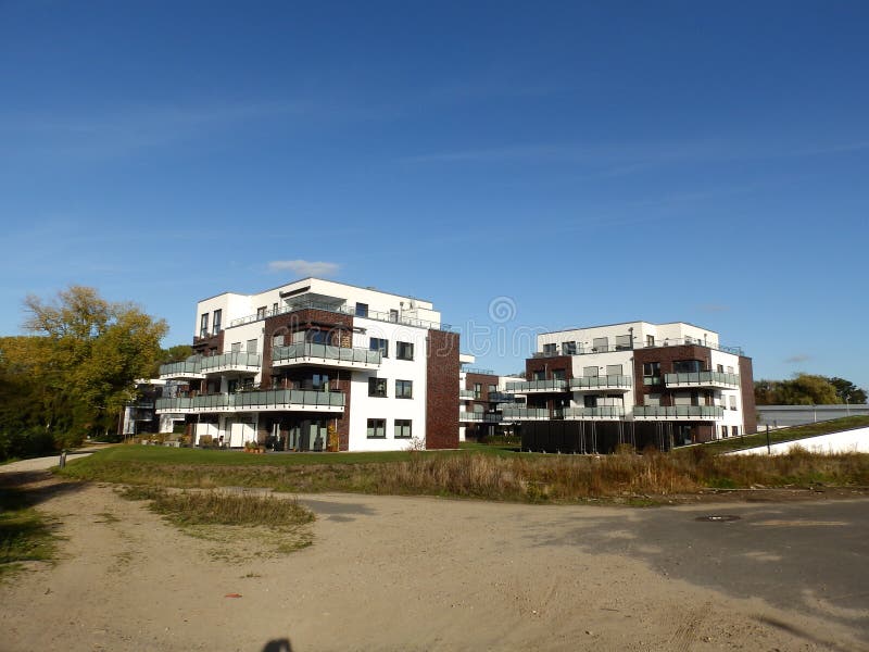 Modern Architecture in Germany 1 Stock Image - Image of buildings ...