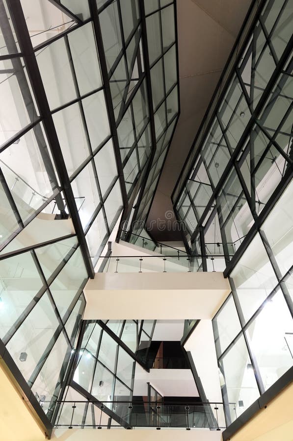 Modern Architecture With Glass Facade Stock Photo - Image of ...