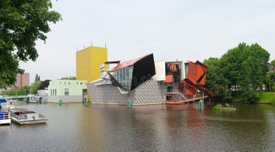 Modern Architecture in Groningen, Netherlands Editorial Photo - Image ...