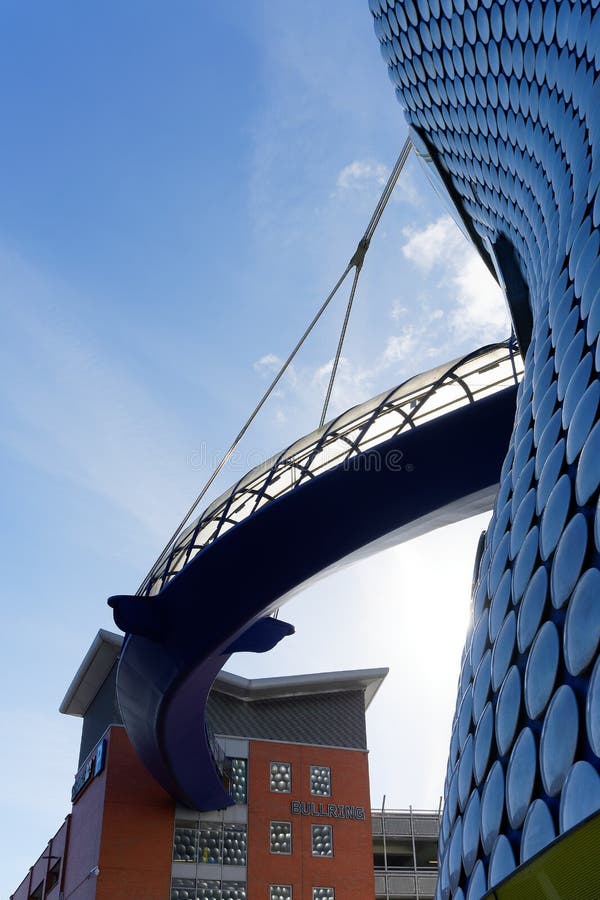 Modern Architecture and a Hanging Footbridge, Editorial Photo - Image ...