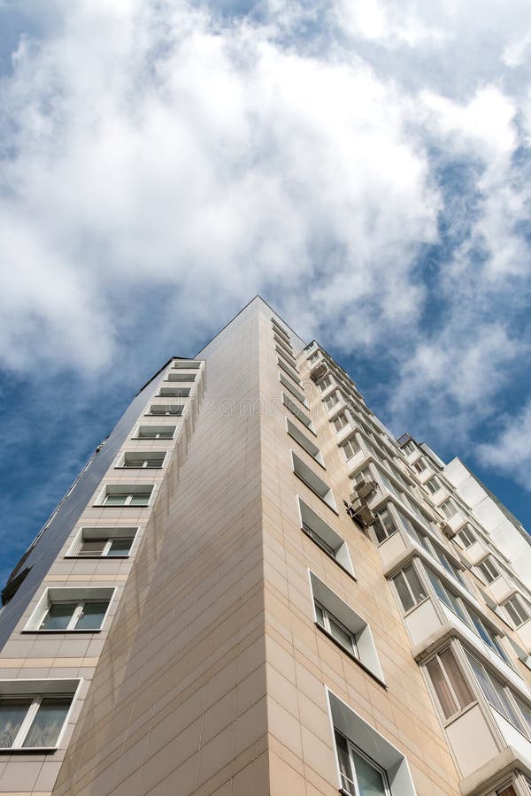 High-rise Multi-storey Building Stock Image - Image of flat, buildings ...