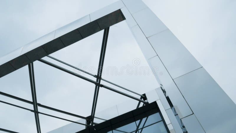 Modern Architecture High-Tech Mirror Columns Landscape Geometry Lines ...