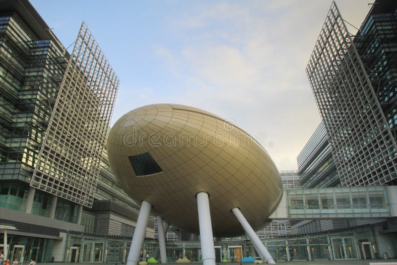 Modern Architecture in the Hong Kong Science Editorial Stock Image ...