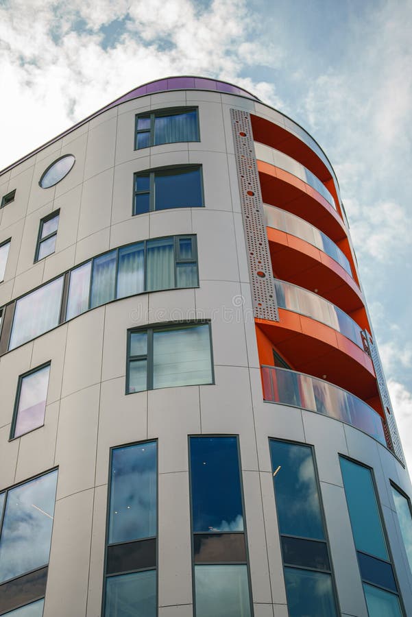 Modern architecture. stock image. Image of exterior - 229355061