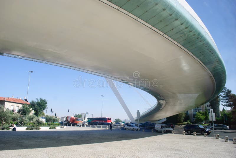 Modern Architecture in Jerusalem Editorial Stock Image - Image of ...