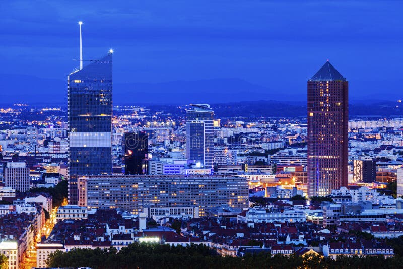 Modern Architecture of Lyon Stock Image - Image of lyon, europe: 70885567