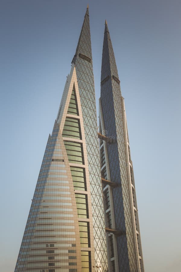 Modern Architecture of Manama Stock Photo - Image of street, modern ...