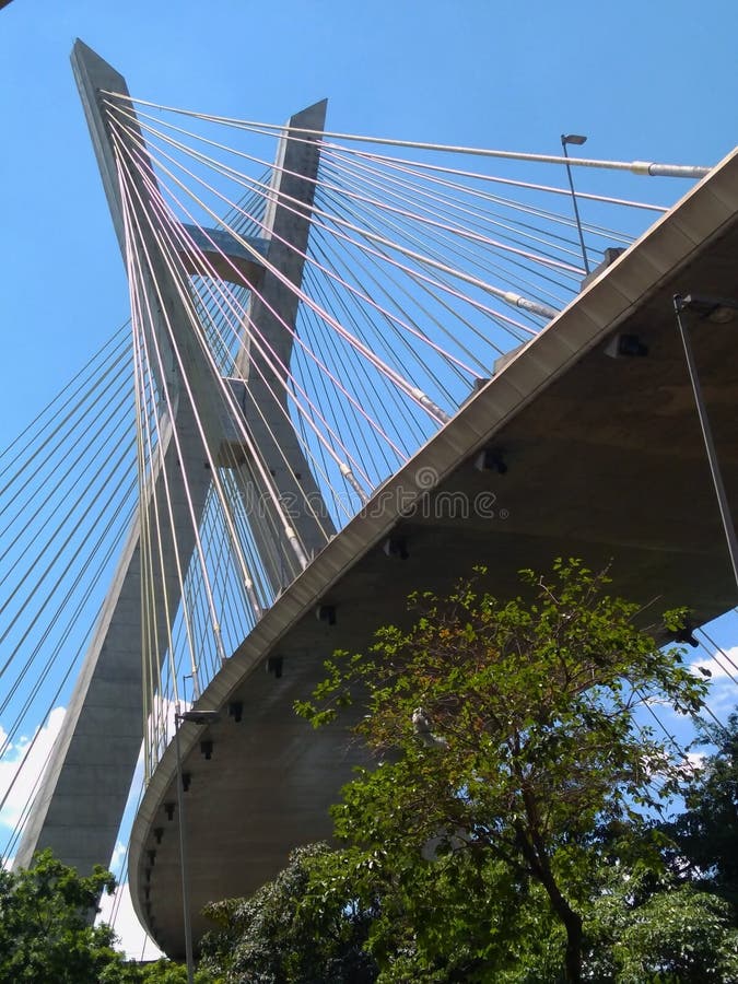 Modern Architecture. Modern Bridges. Cable-stayed Bridge in the World ...