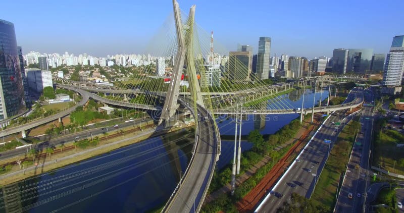Modern Architecture. Modern Bridges. Linking Two Different Points ...