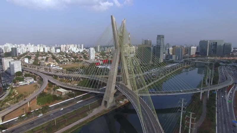 Modern Architecture. Modern Bridges. Linking Two Different Points ...