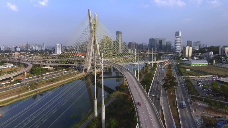 Modern Architecture. Modern Bridges. Linking Two Different Points ...