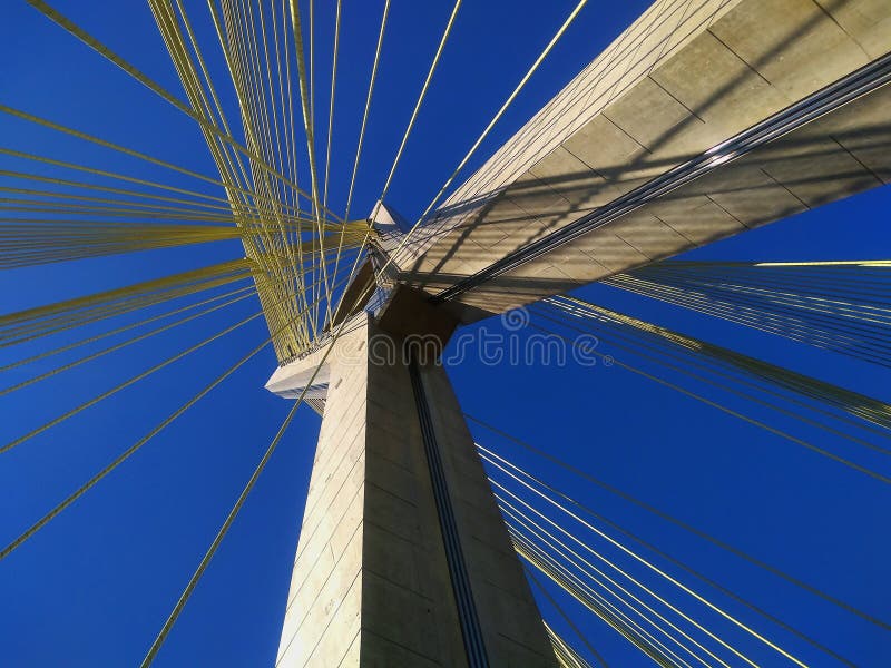Modern Architecture. Modern Bridges Editorial Photo - Image of bright ...