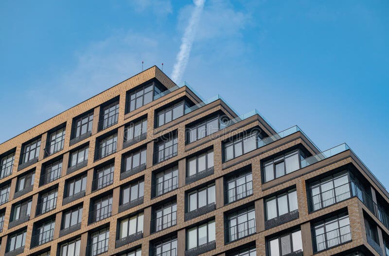 Modern architecture stock photo. Image of high, view - 342836150