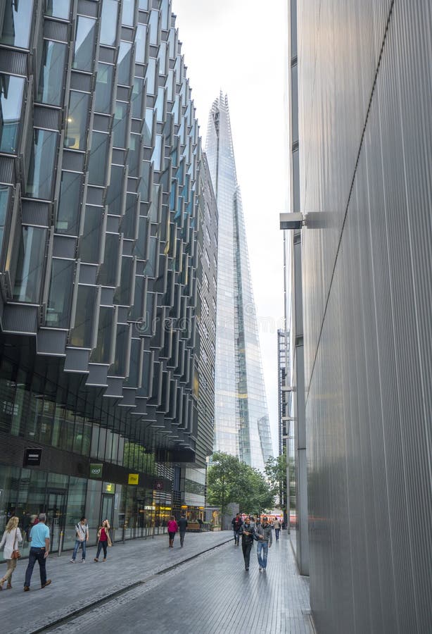 Modern Architecture at More London Riverside at River Thames - LONDON ...