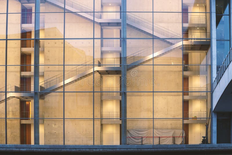 Modern architecture nobody stock photo. Image of modern - 231588524