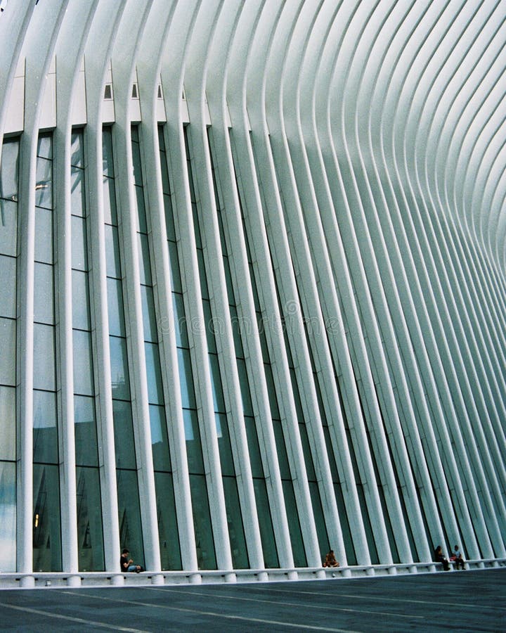 Modern Architecture at the Oculus, in Manhattan, New York City ...
