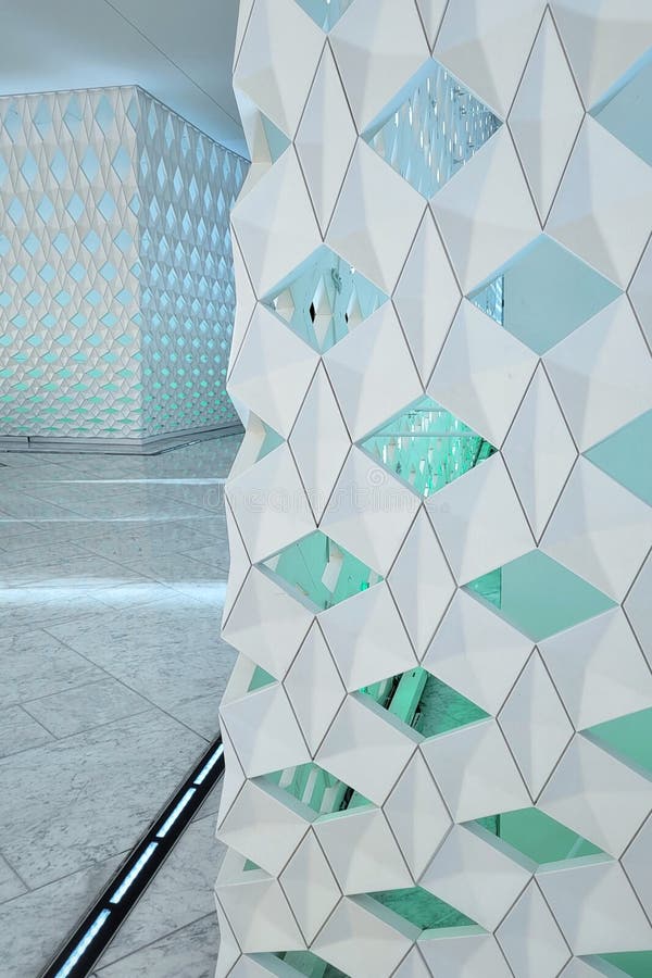 Modern Architecture, Oslo Opera Interior Editorial Stock Photo - Image ...