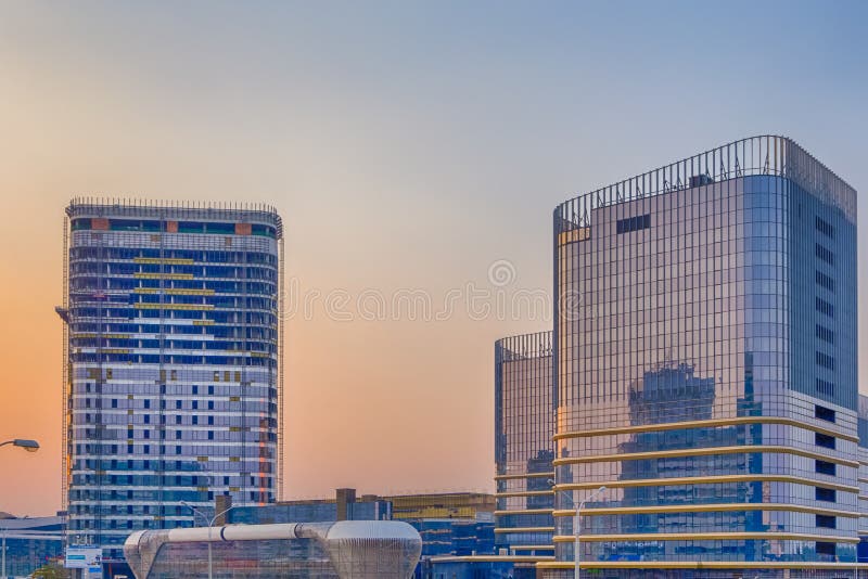 Modern Architecture Projects. New Buildings with Supporting Objects ...