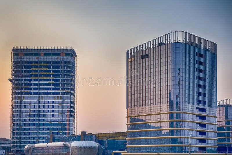 Modern Architecture Projects. New Buildings with Supporting Objects ...