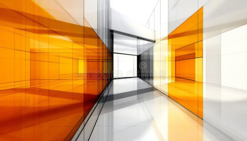 Modern Architecture Render Futuristic Structure Design Perspective ...