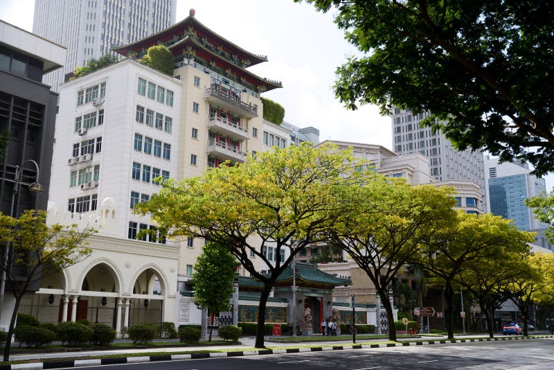 Modern Architecture in Republic of Singapore Editorial Photo - Image of ...