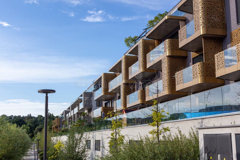 Modern Architecture Residential Building Condominium Apartments ...