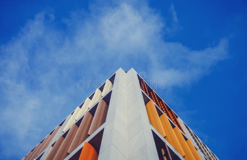 Colorful Office Building in Riga Stock Photo - Image of colour ...