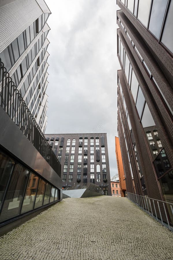 Modern Architecture in the Rotermann Quarter Stock Photo - Image of ...
