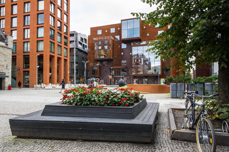 Modern Architecture in the Rotermann Quarter Editorial Stock Image ...