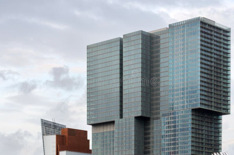 Modern Architecture in Rotterdam Editorial Stock Image - Image of ...