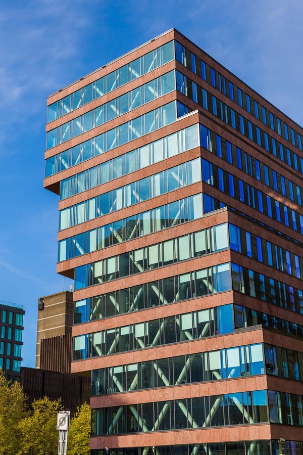 Modern Architecture in Rotterdam Netherlands Stock Photo - Image of ...