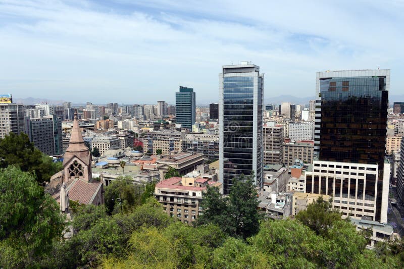 Modern and Old Architecture in Santiago. Editorial Image - Image of ... Modern and Old Architecture in Santiago. Editorial Image - Image of ...